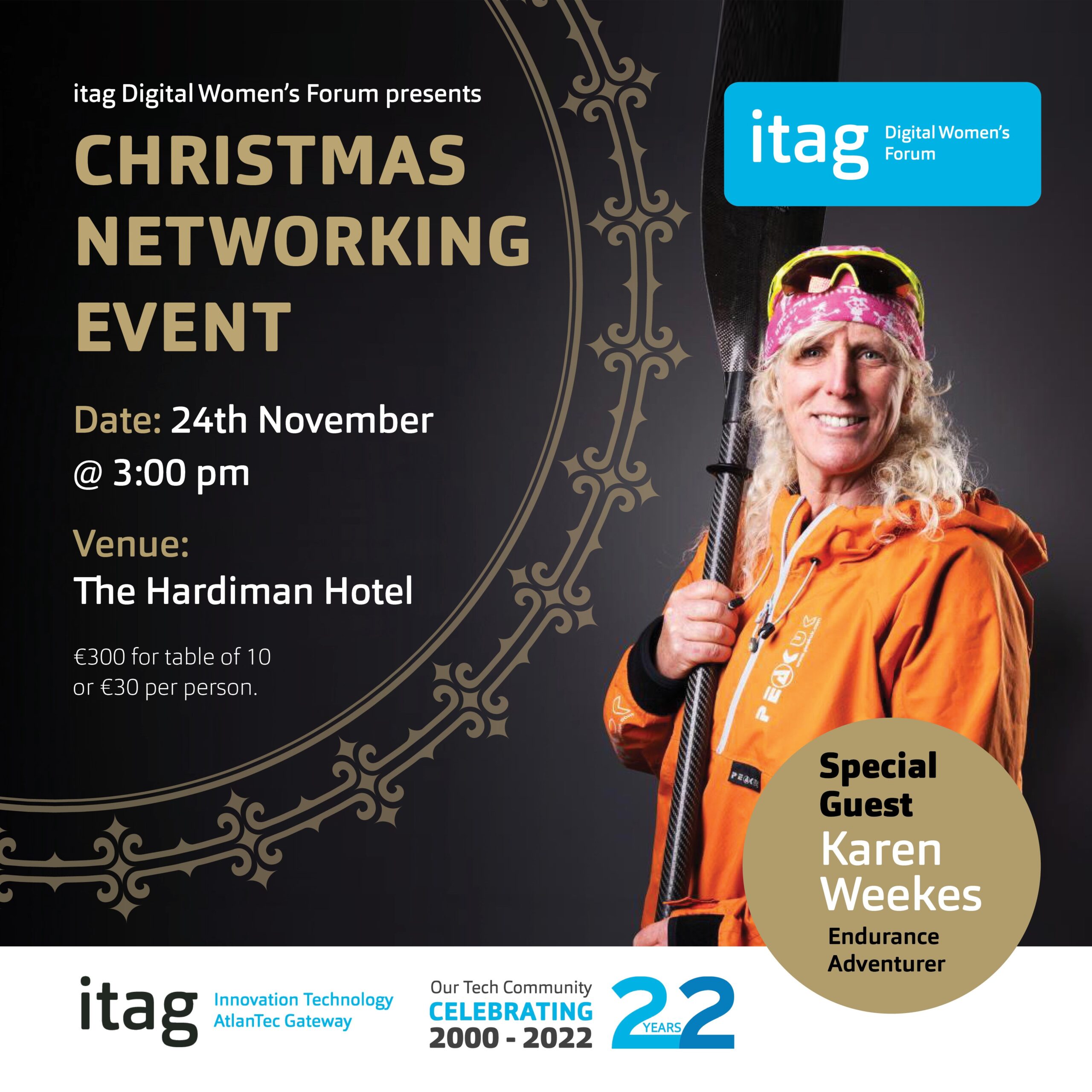 Digital Women's Forum Christmas Networking Event - itag